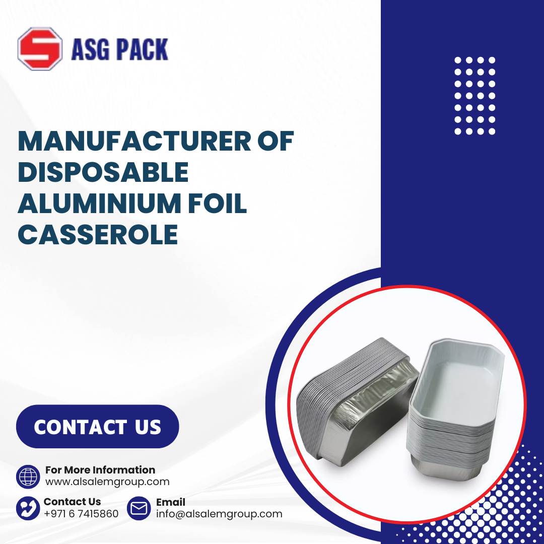 Manufacturer of Disposable Aluminium Foil Casserole, Large Aluminium ...