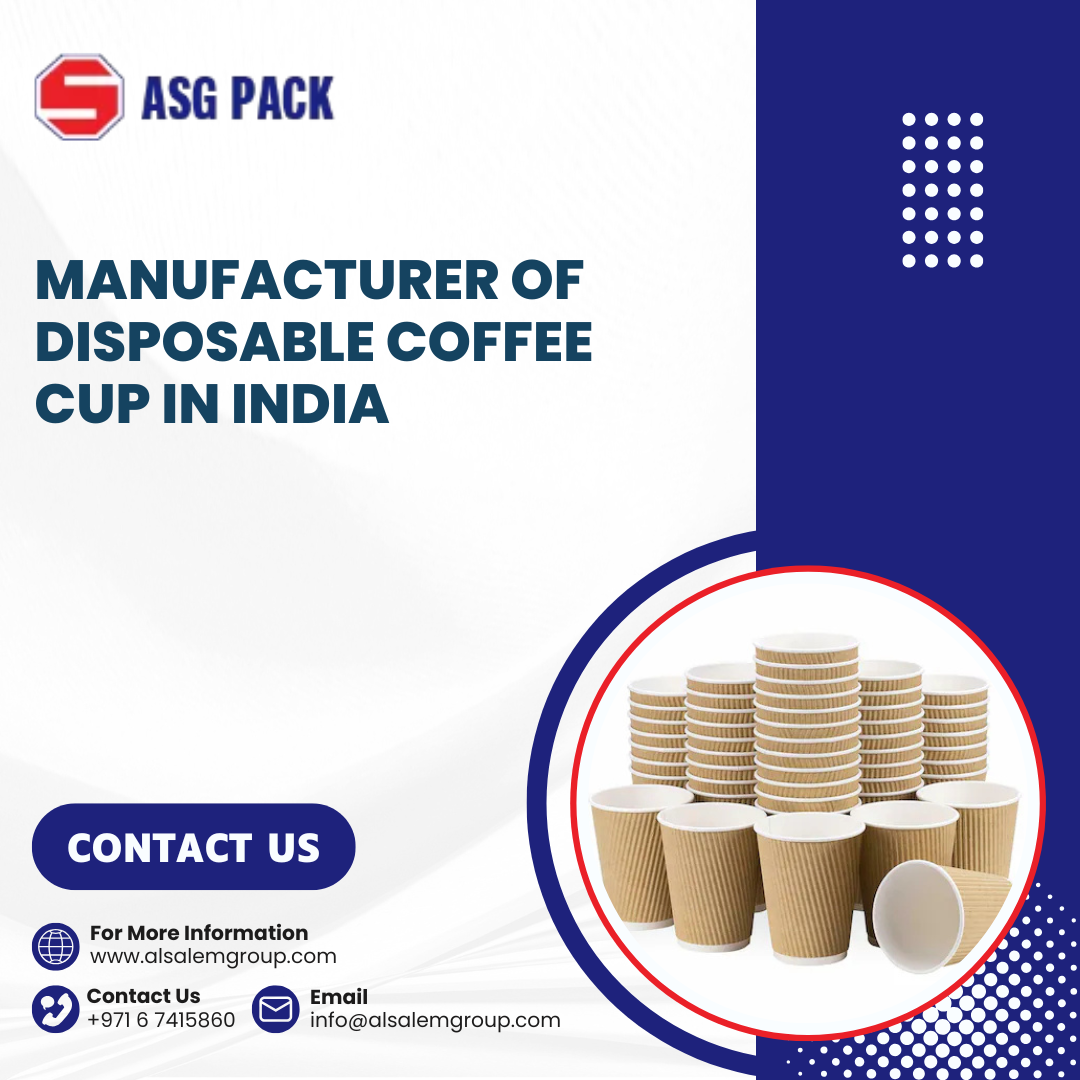 Manufacturer of Disposable Coffee Cup in India