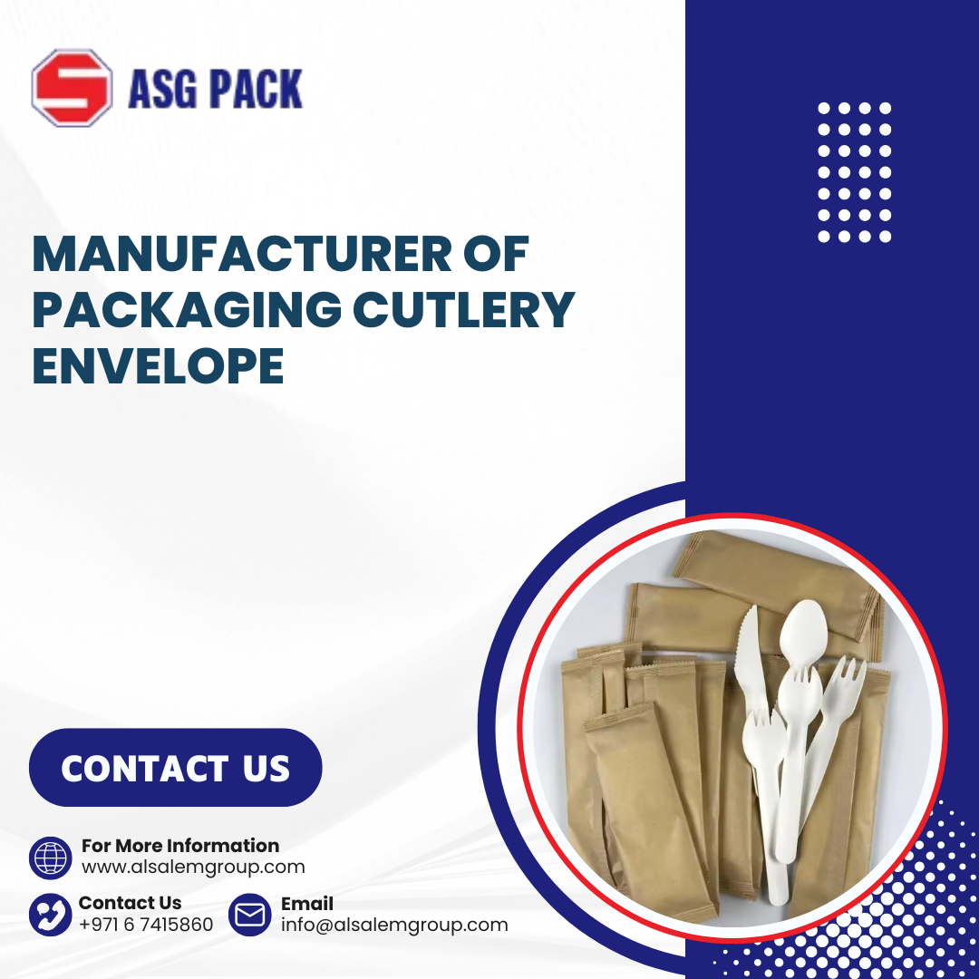 Manufacturer of Packaging Cutlery Envelope India